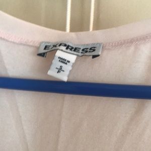 Express | Tops | Sp Express Beeded Tank Top Light Pink | Poshmark